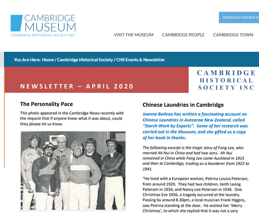 Articles - Cambridge Museum